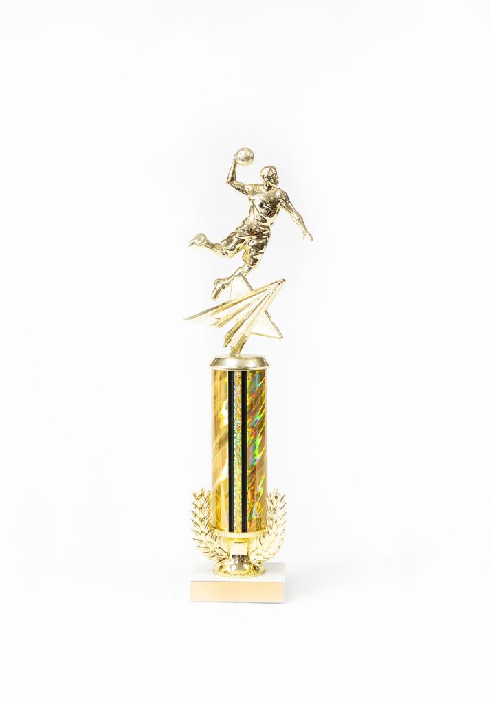 Tri Riser Round Column Trophy - United Trophy
