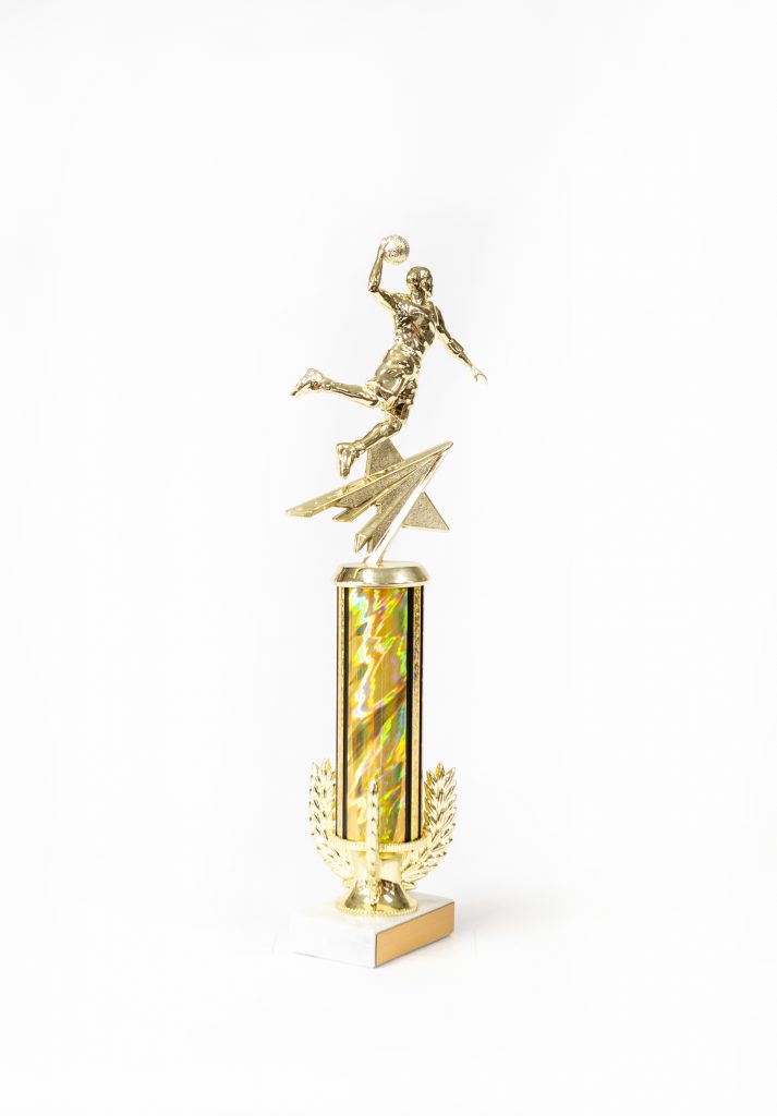 Tri Riser Round Column Trophy - United Trophy