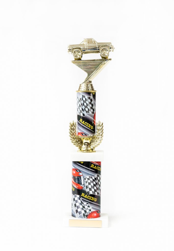 Tri Riser Wide Column Trophy - United Trophy