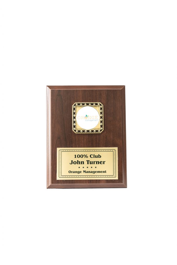 Square Medal Plaque - United Trophy