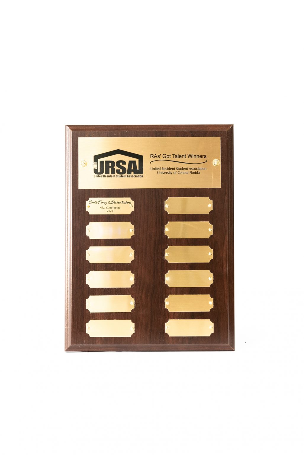 Sublimated Annual Plaque - United Trophy