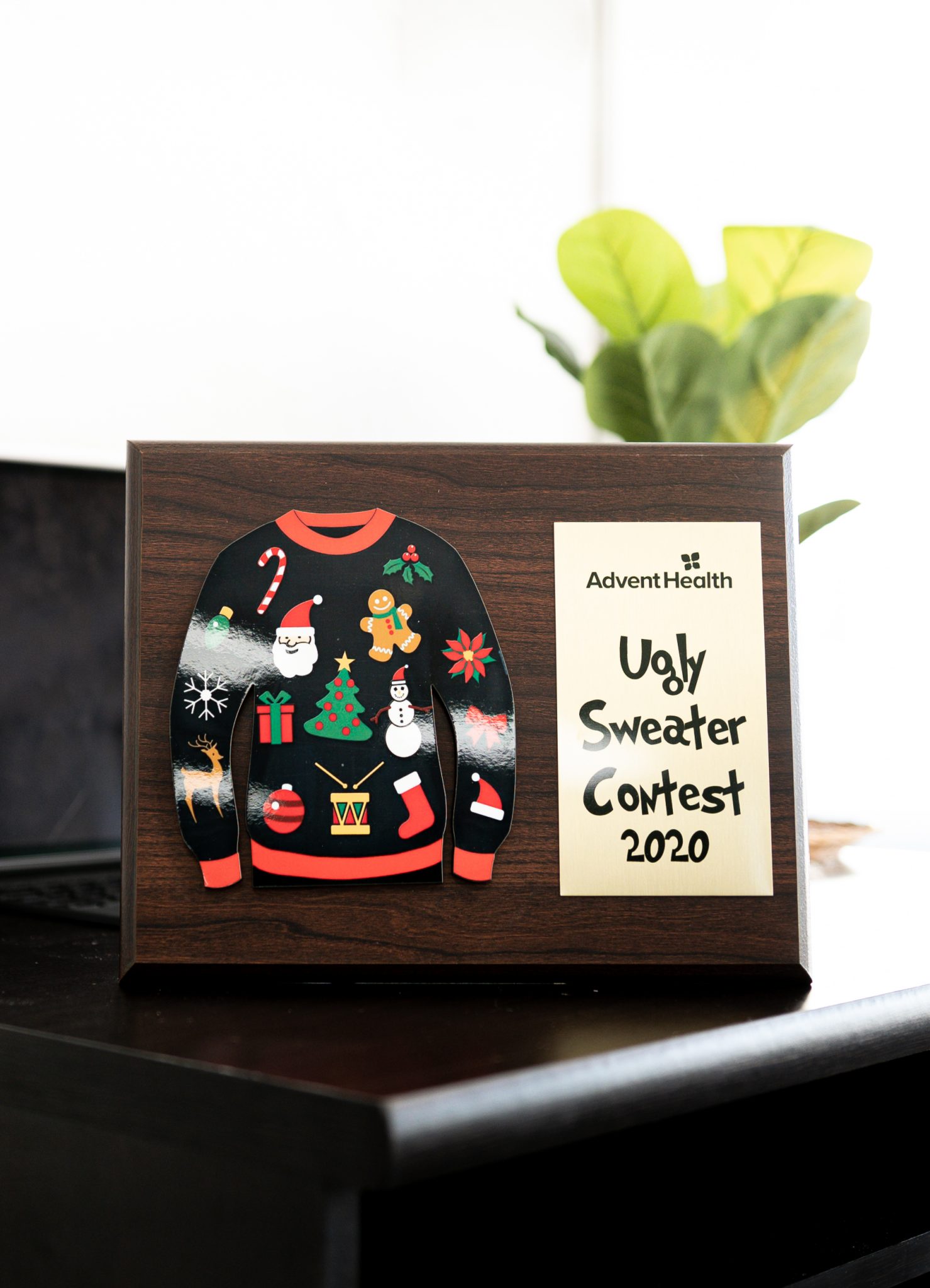 Custom Cut Logo Plaque - United Trophy