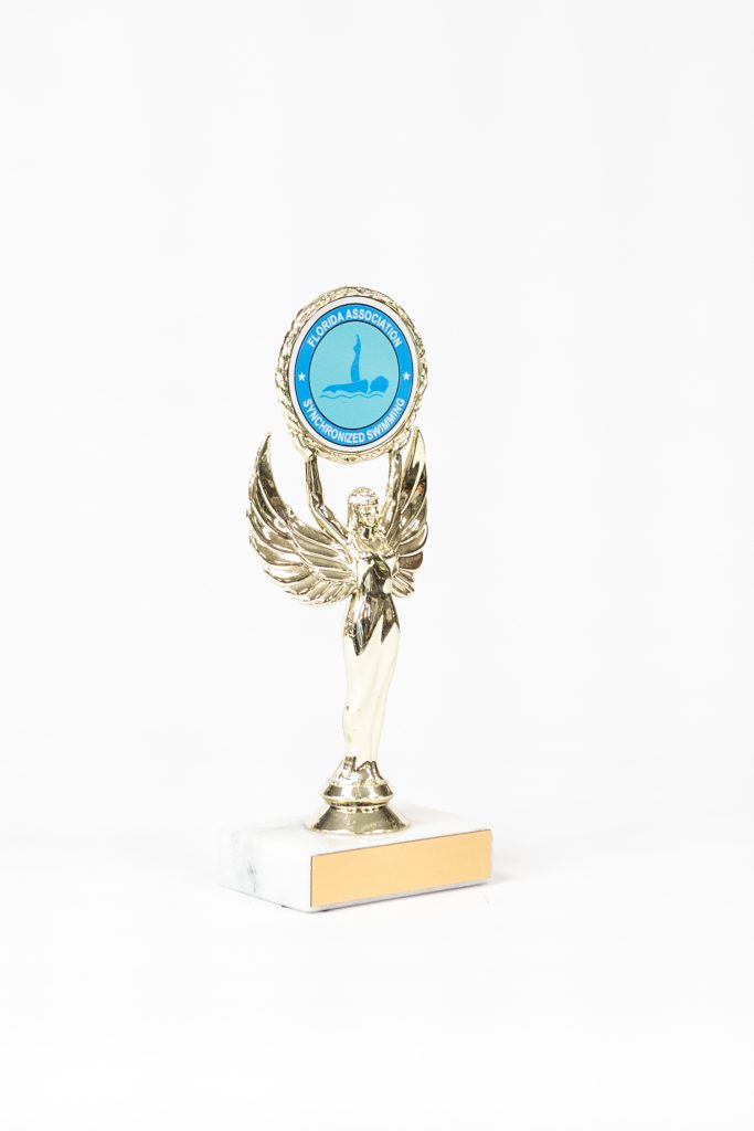 Female Victory Logo Trophy - United Trophy