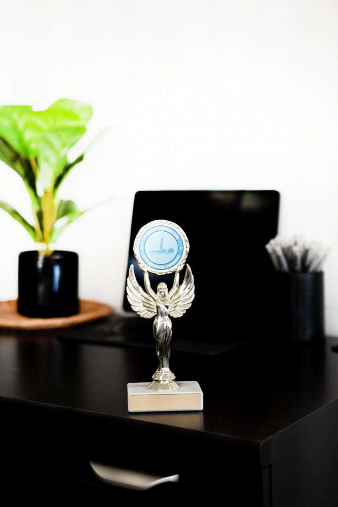 Female Victory Logo Trophy - United Trophy