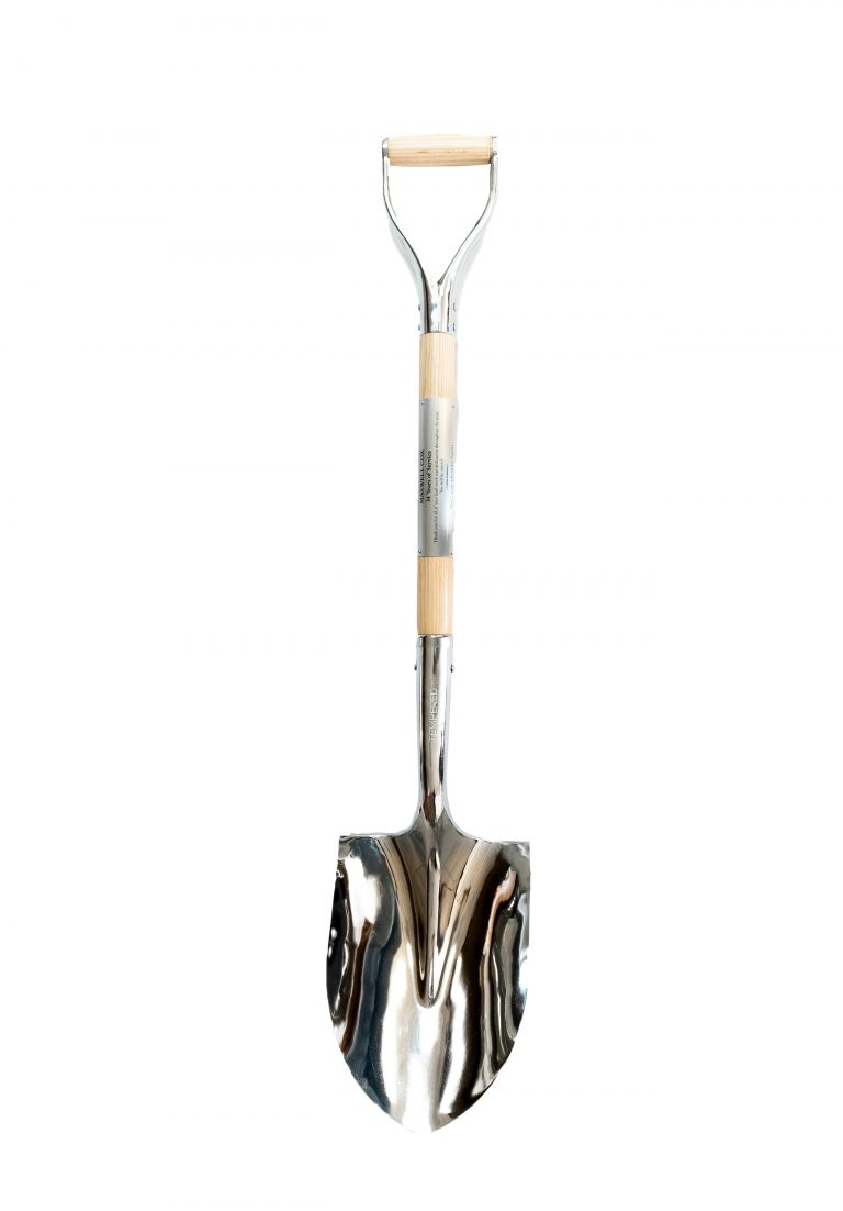 Ceremonial Shovel with Sublimated Engraving - United Trophy