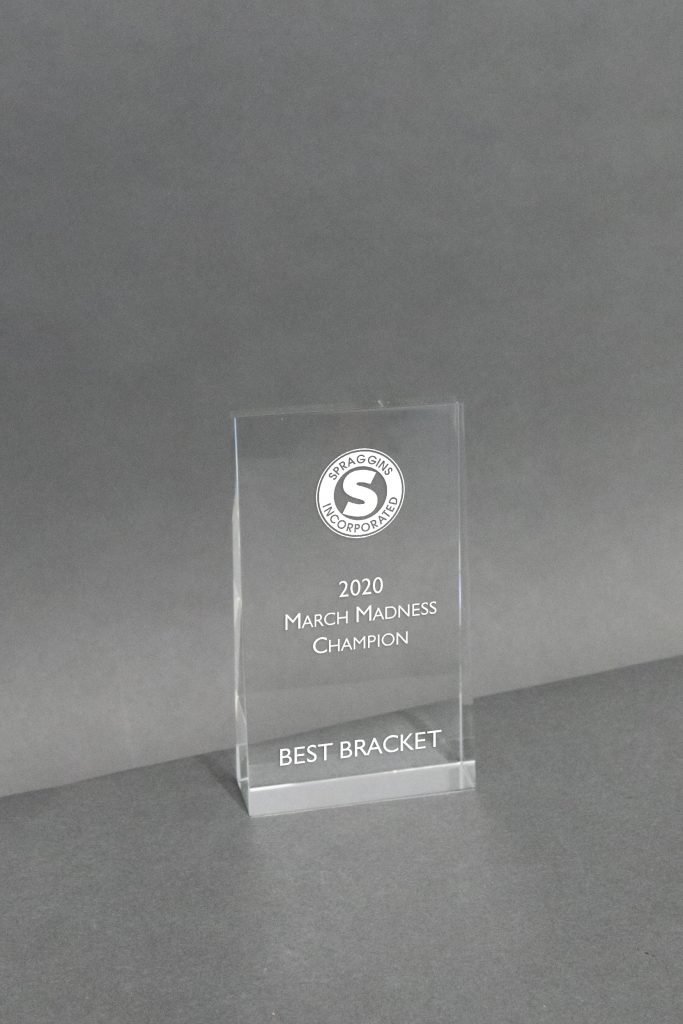 Optic Crystal Wedge - United Trophy