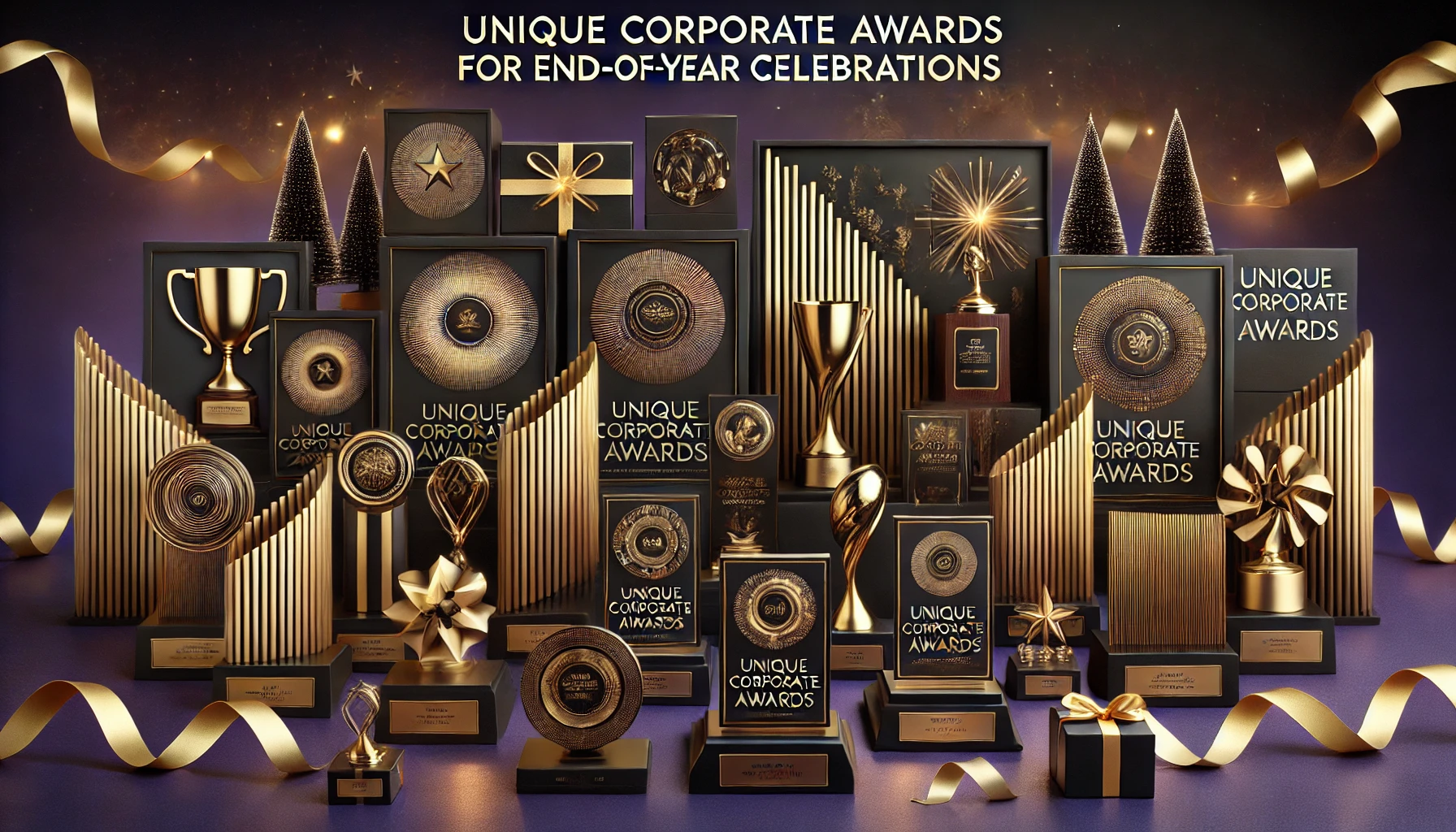 Unique Corporate Awards for End-of-Year Celebrations - United Trophy
