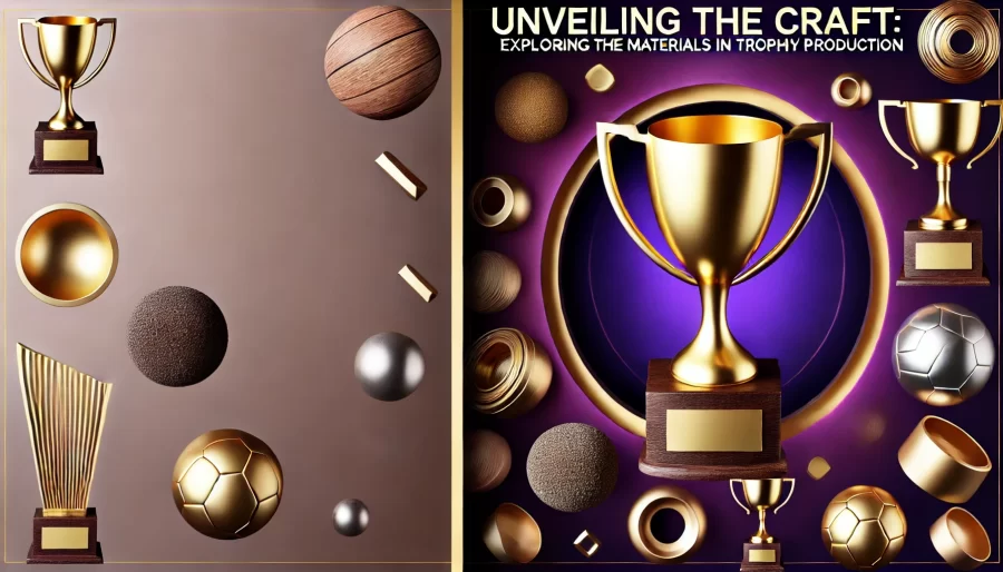 Unveiling the Craft: Exploring the Materials Used in Trophy Production ...