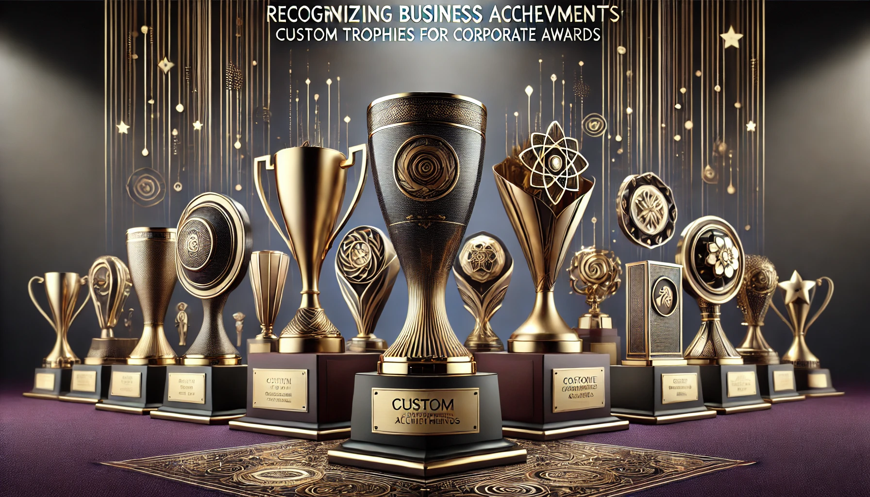 Recognizing Business Achievements: Custom Trophies for Corporate Awards ...